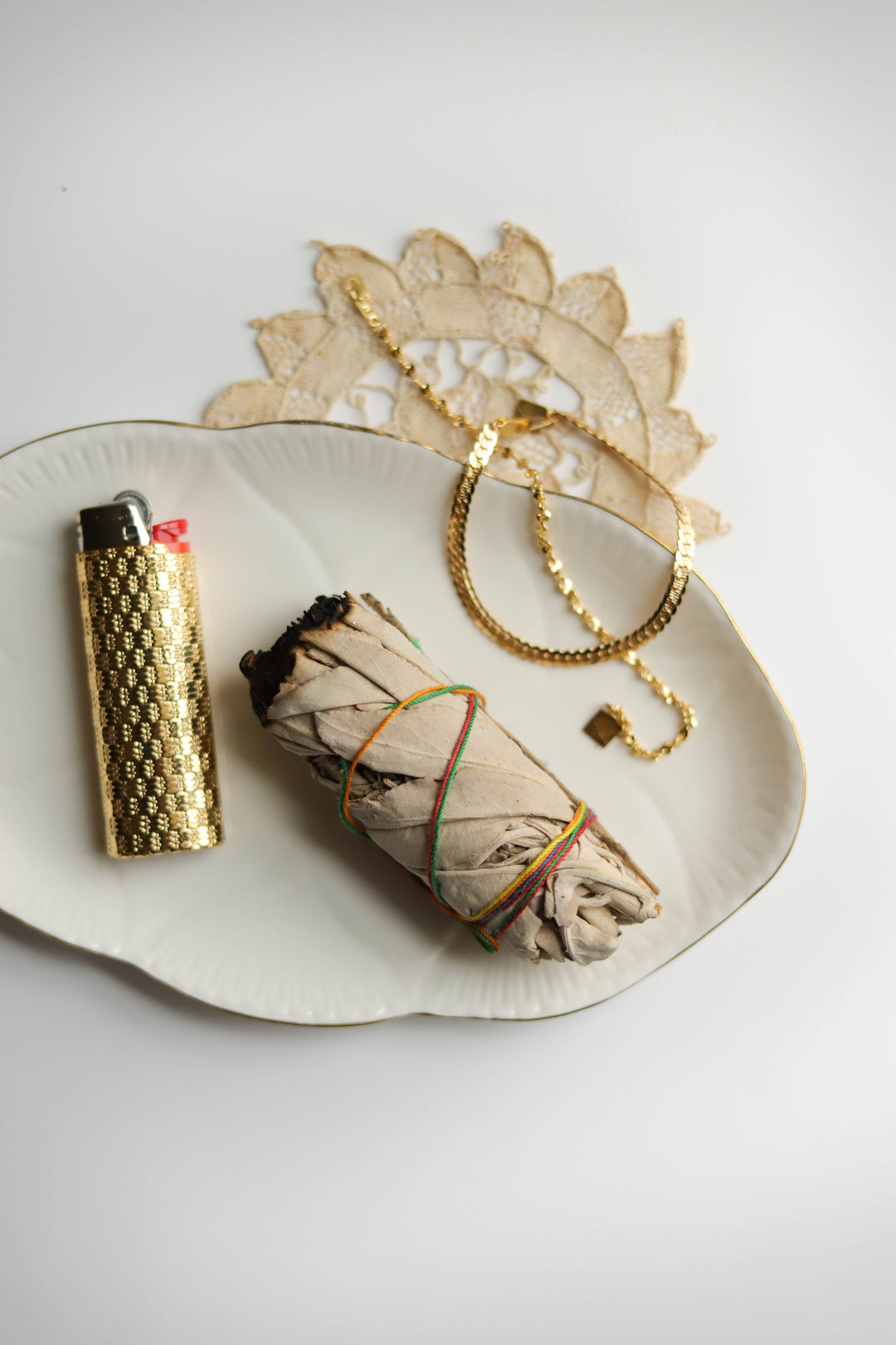 Edie Vintage Lighter Case – Stone Cooper